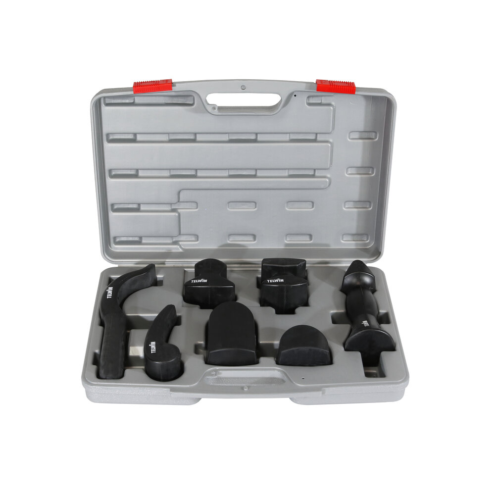 KIT 7 RUBBERIZED DOLLY SET | Telwin